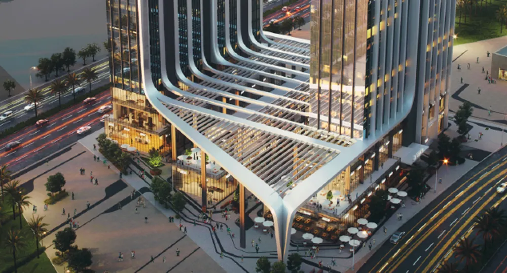 Retail for sale in Double Two Towers New Capital City with Underground ...